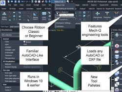 CAD software like AutoCAD® with plant piping tools - AviCAD