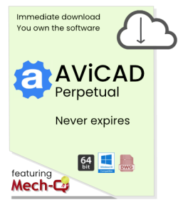 CAD software like AutoCAD® with plant piping tools - AviCAD