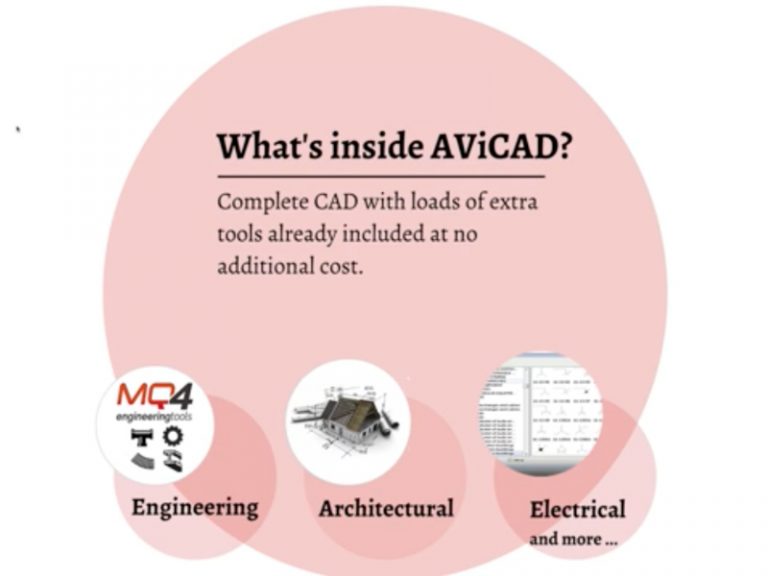 CAD software like AutoCAD® with plant piping tools - AviCAD